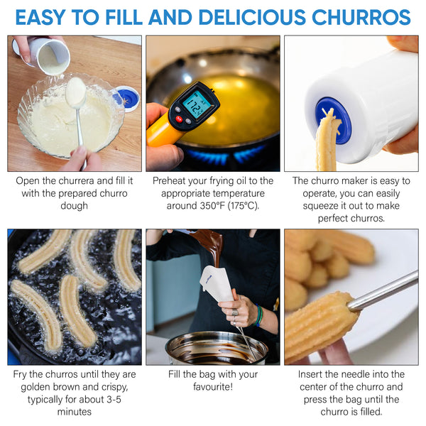 Churrera Churro Maker with Free Recipe e-Book by StarBlue