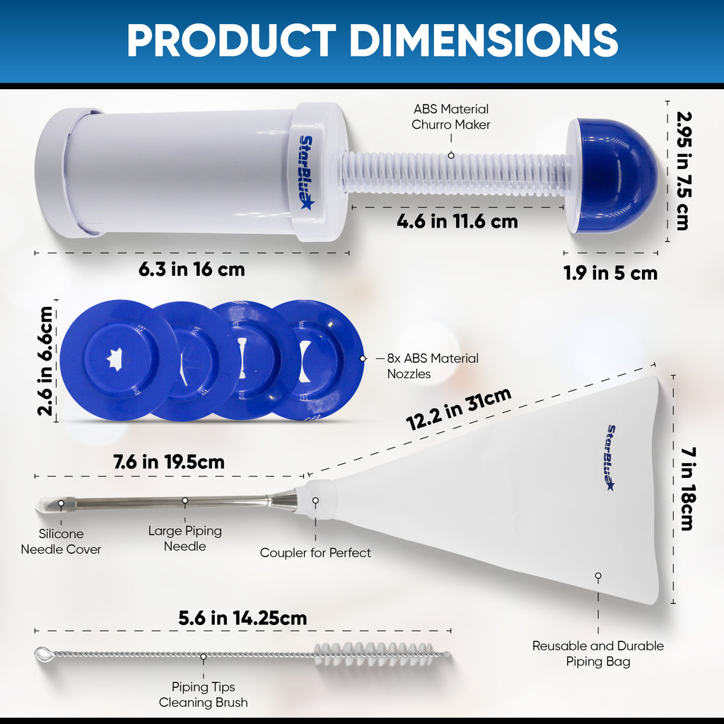 Churrera Churro Maker with Free Recipe e-Book by StarBlue
